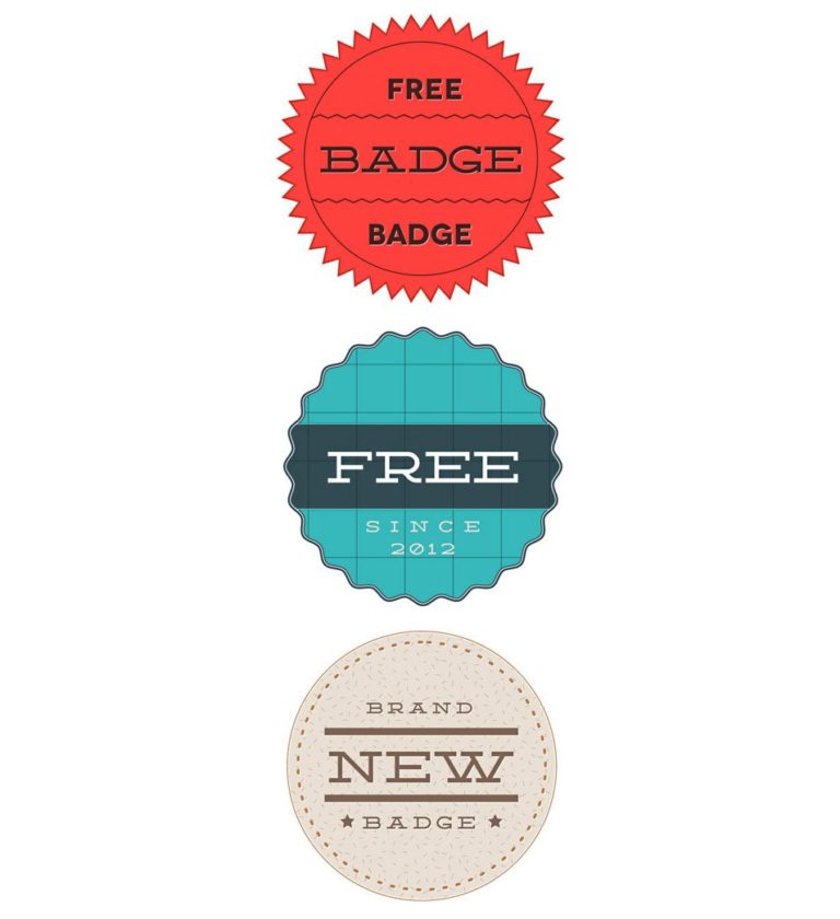 120+ Free Badges Vector & PSD Templates - PSD Templates